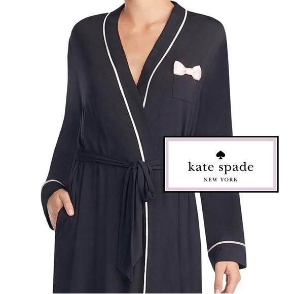 kate spade | Intimates & Sleepwear | Kate Spade New York Black And Pink ...